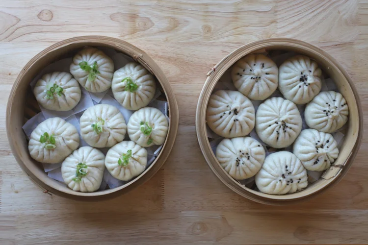 Celebrating Lunar New Year with Assorted Steamed Buns — COOKING WITH ...