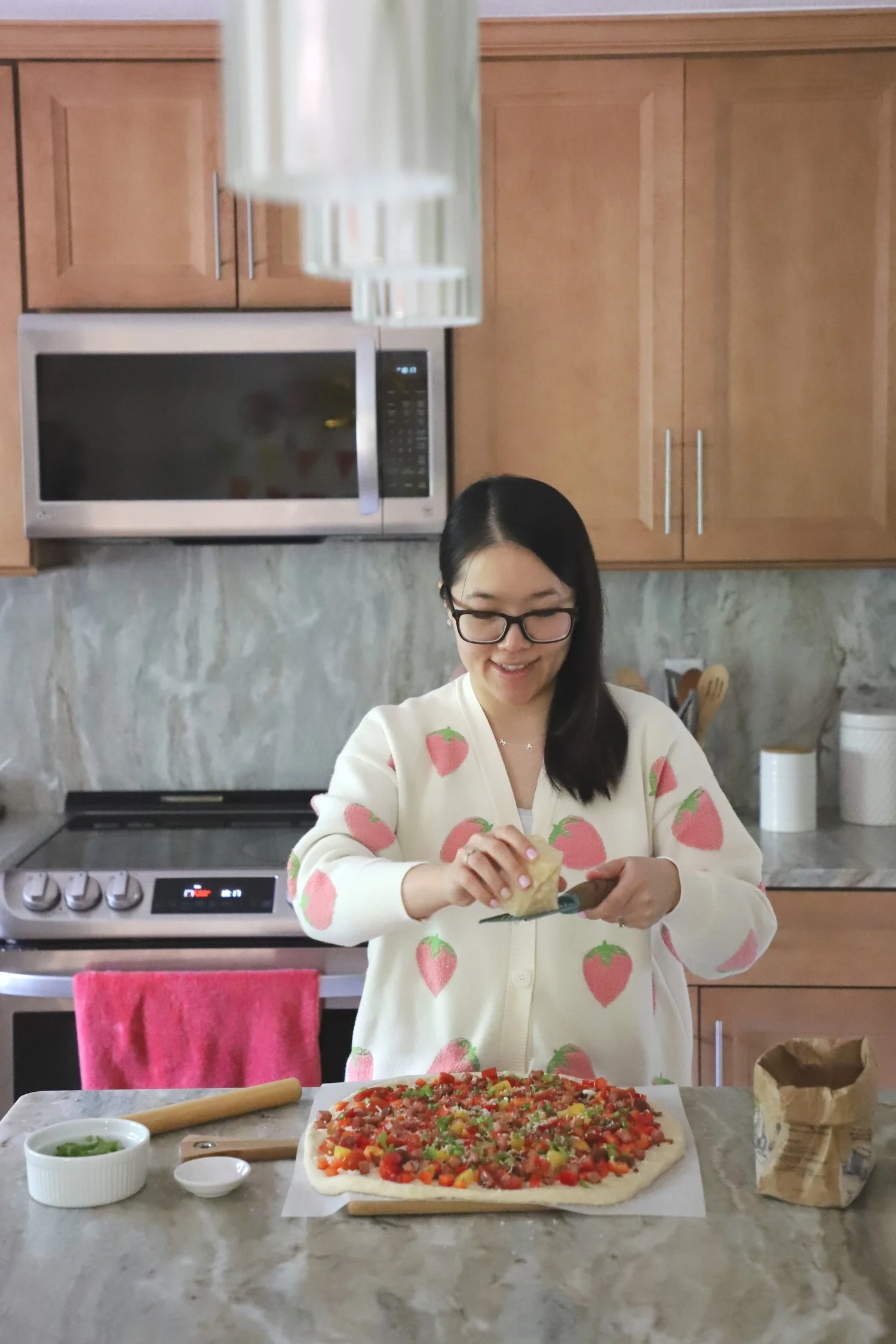 Celebration Pizza + Updates on Baby Z — COOKING WITH THE PAN