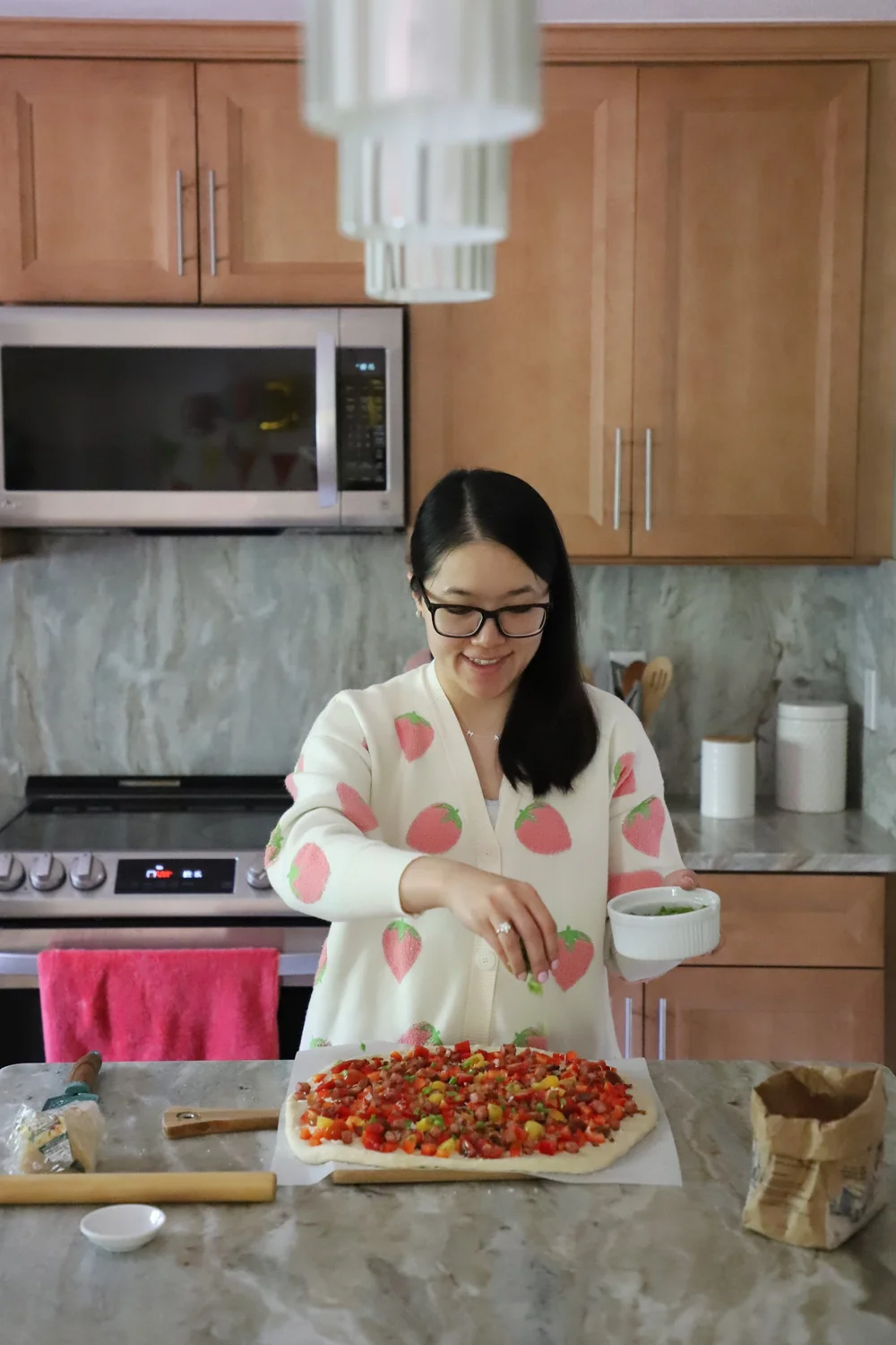 Celebration Pizza + Updates on Baby Z — COOKING WITH THE PAN