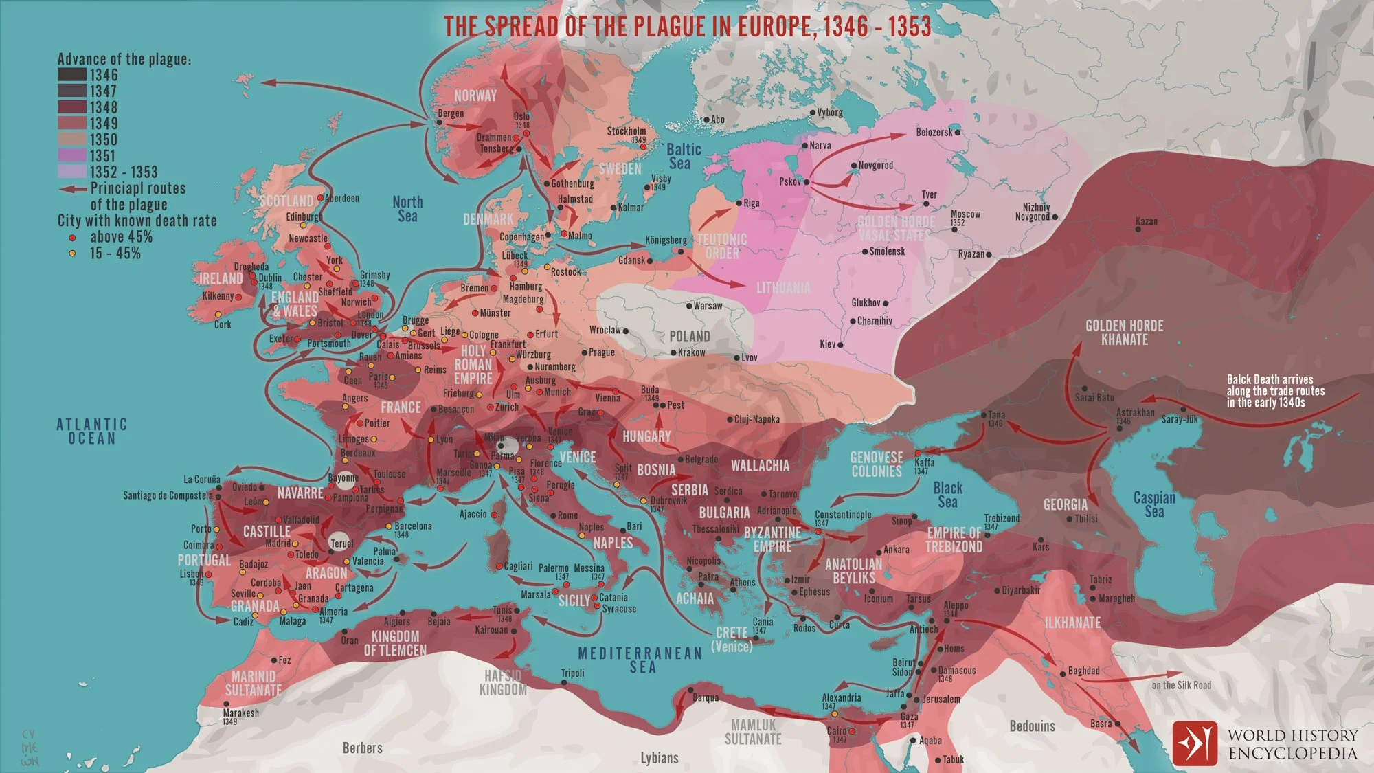 The Black Death in Europe — CULTURE-LOVERS.EU