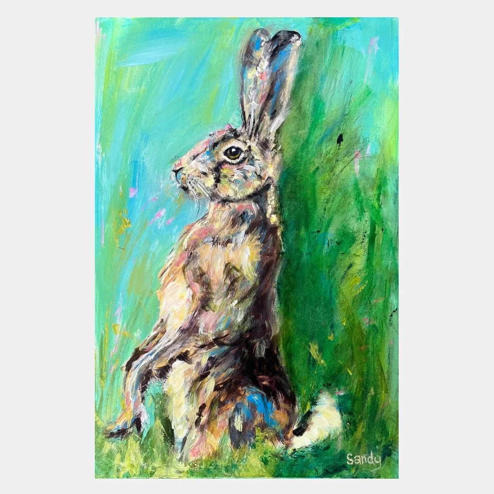 Spring Hare — Lilford Gallery - Canterbury Buy Original Art in Kent