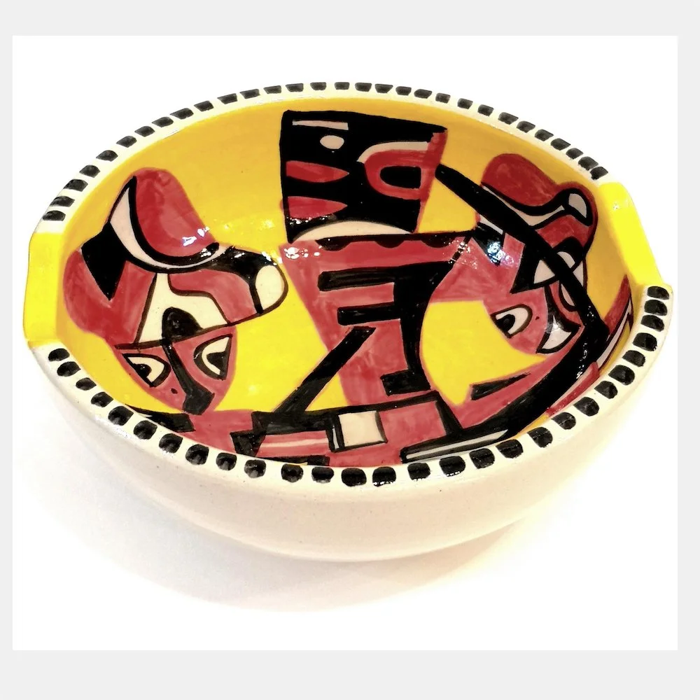 Siamese Bowl — Lilford Gallery - Canterbury Buy Original Art in Kent