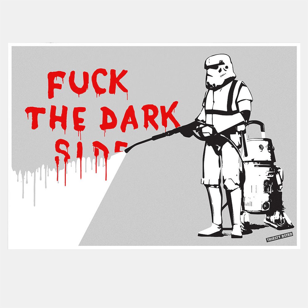 Fuck The Dark Side — Lilford Gallery Canterbury Buy Original Art In Kent