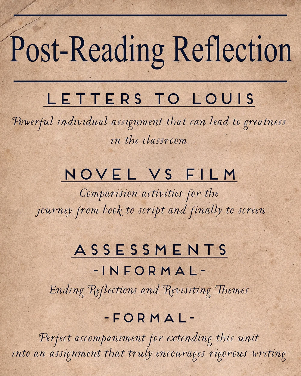Post-Reading Reflection — The Louis Zamperini Foundation Unbroken ...