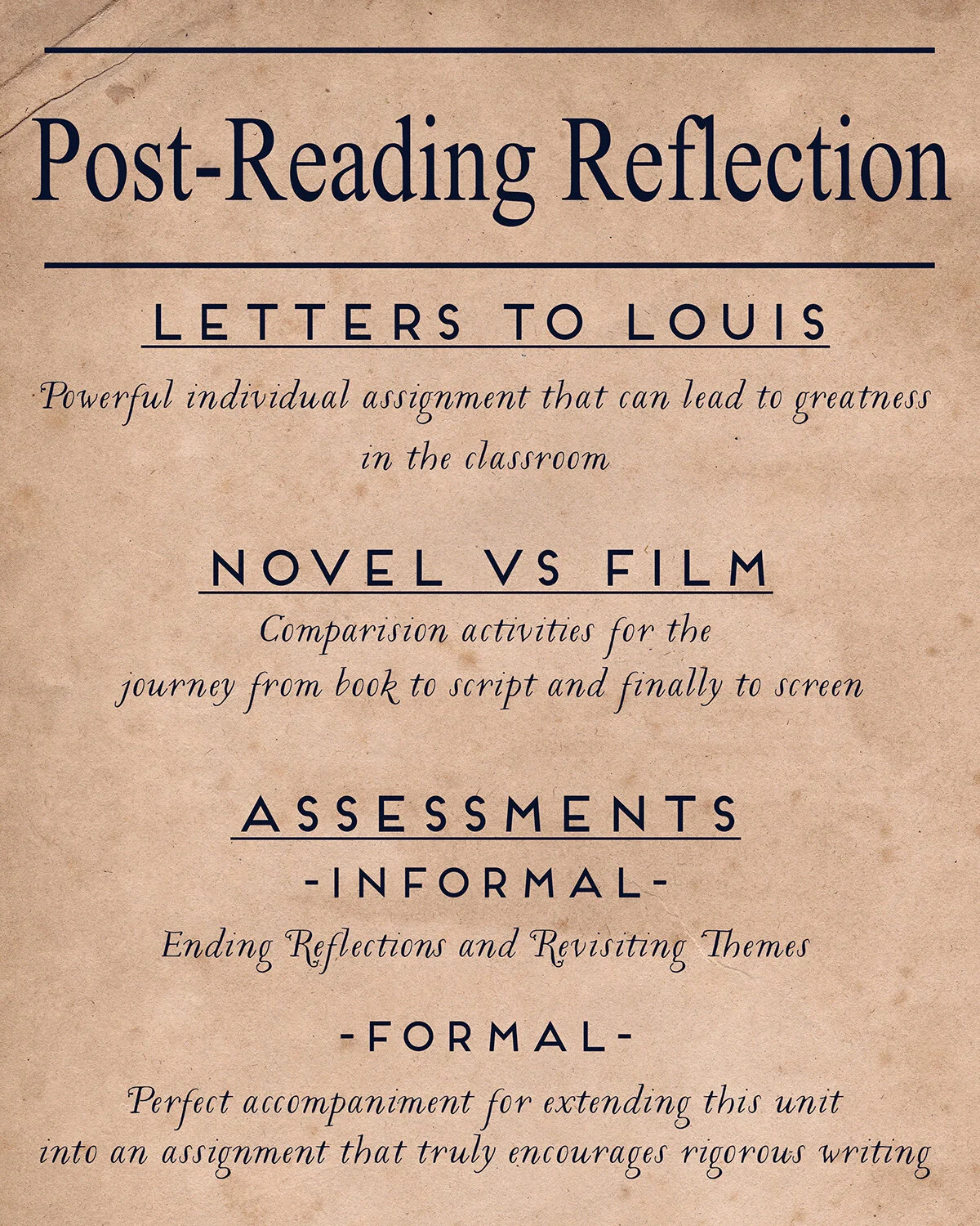 Post-Reading Reflection — The Louis Zamperini Foundation Unbroken ...