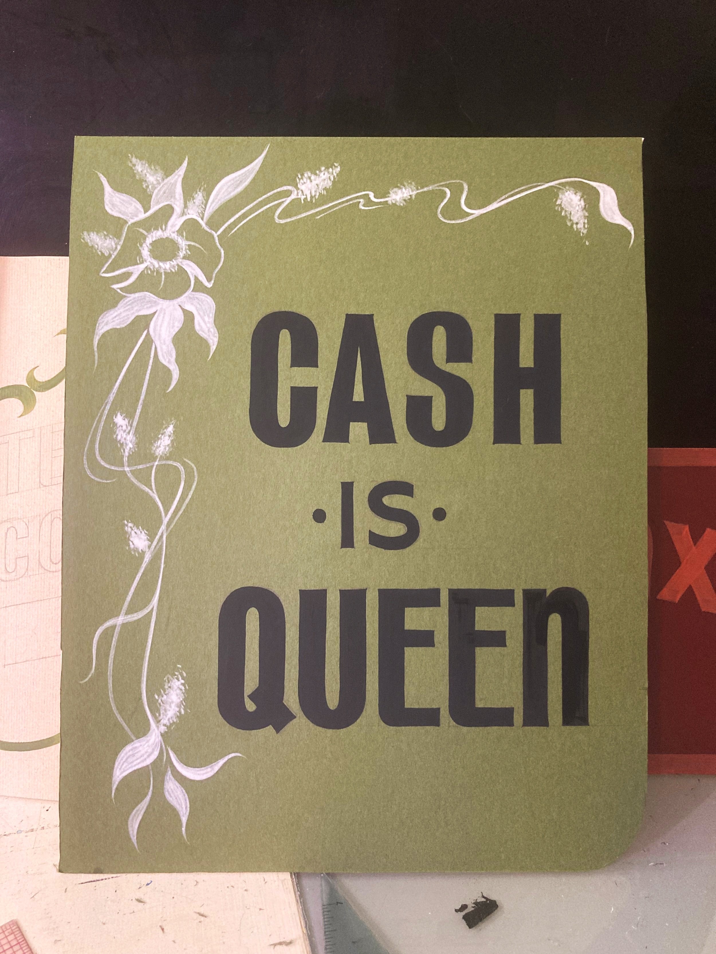 Show Cards — Crystal Rose Signs