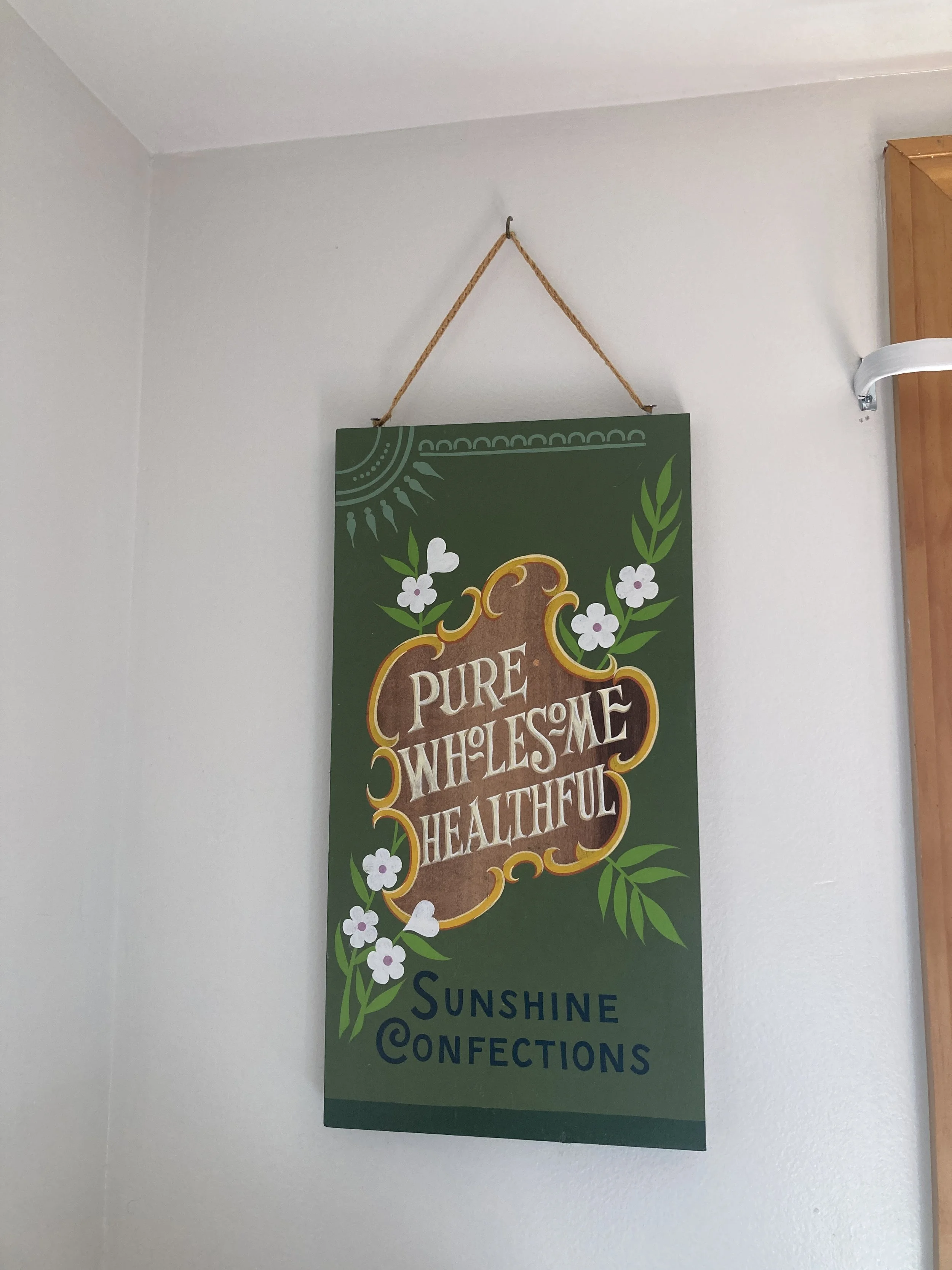 Sign Painting — Crystal Rose Signs