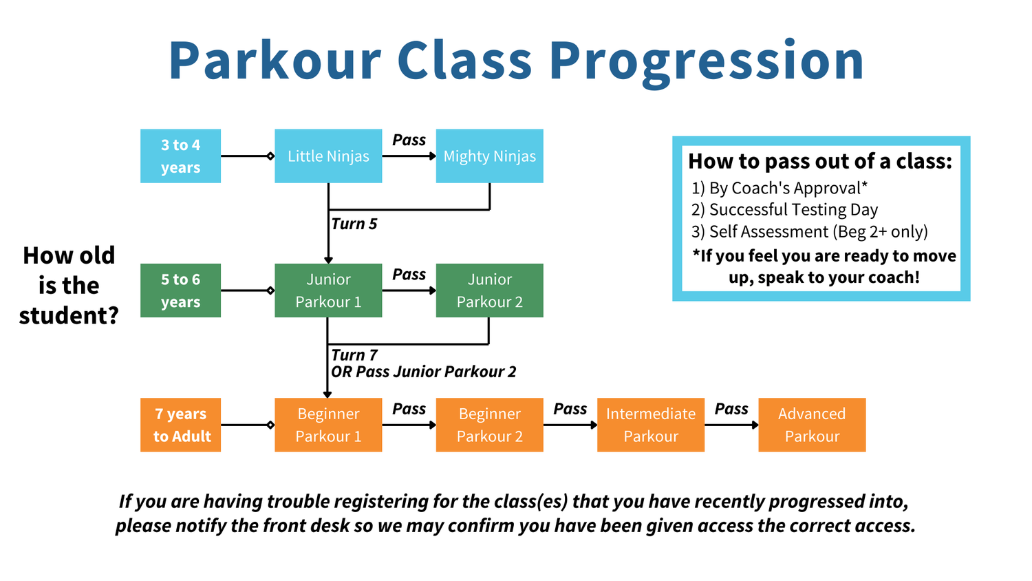 Class Progression — The Movement Park