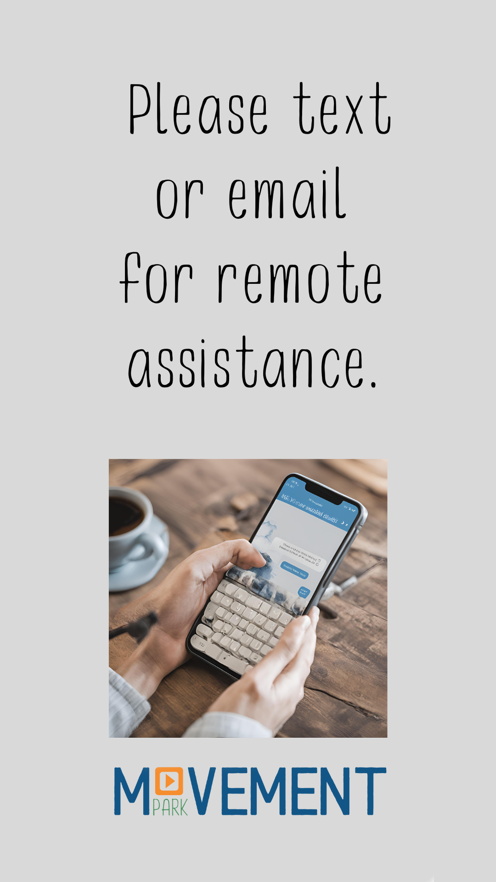 Remote Receptionist — The Movement Park