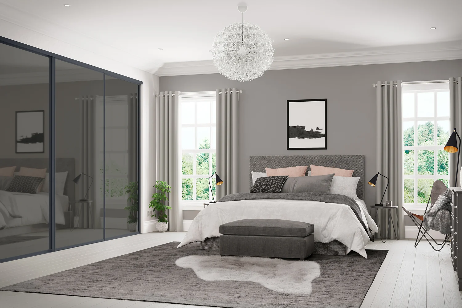 Light Gray Bedroom