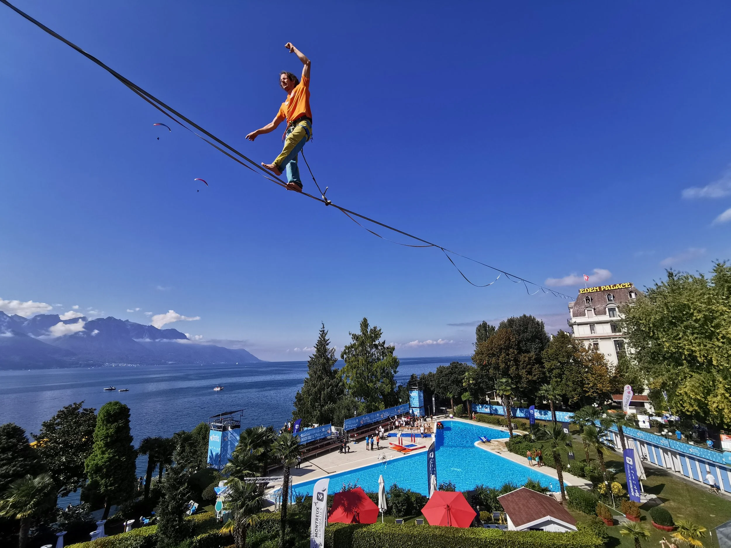Événements & prestations de slackline/highline - Le prestataire ...