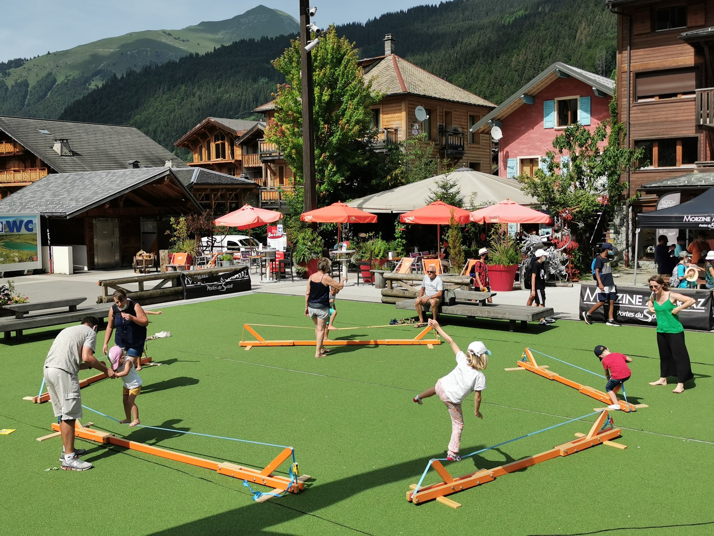 Événements & prestations de slackline/highline - Le prestataire ...