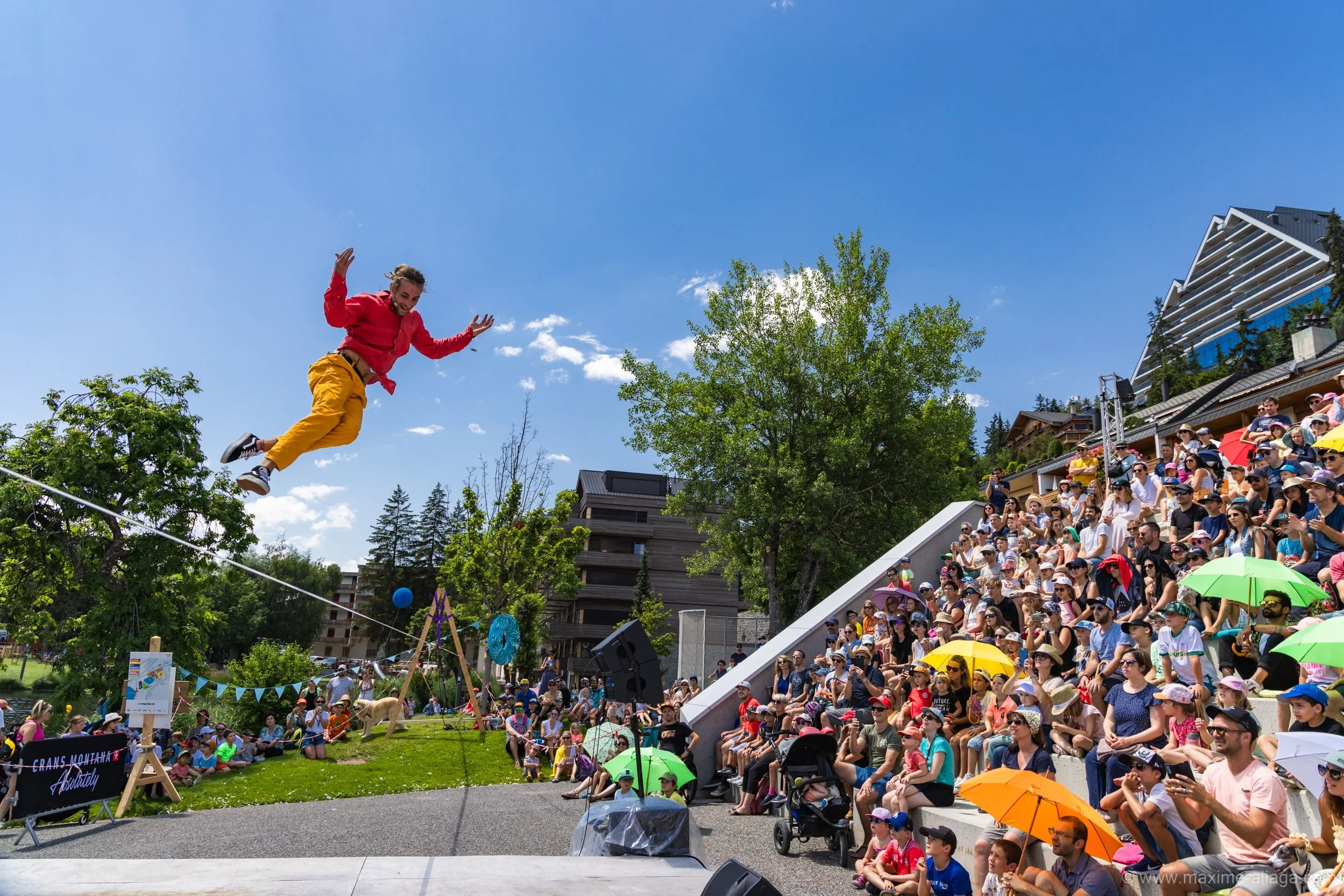 Show et Prestation de Slackline et Highline / Spectacle, Animation, et ...