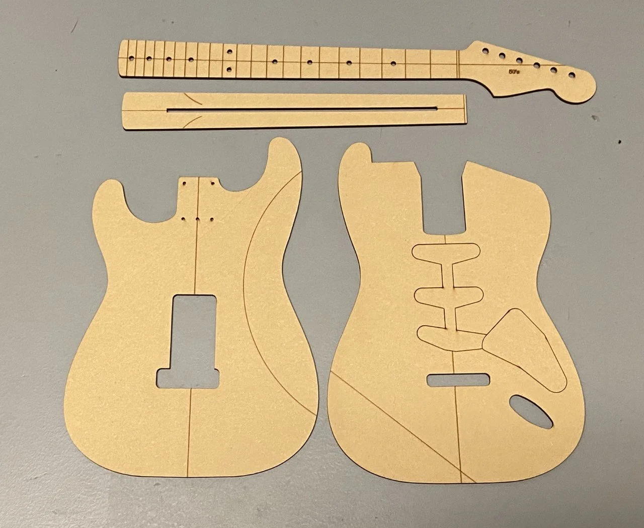 Guitar Templates — Guitar Building Templates