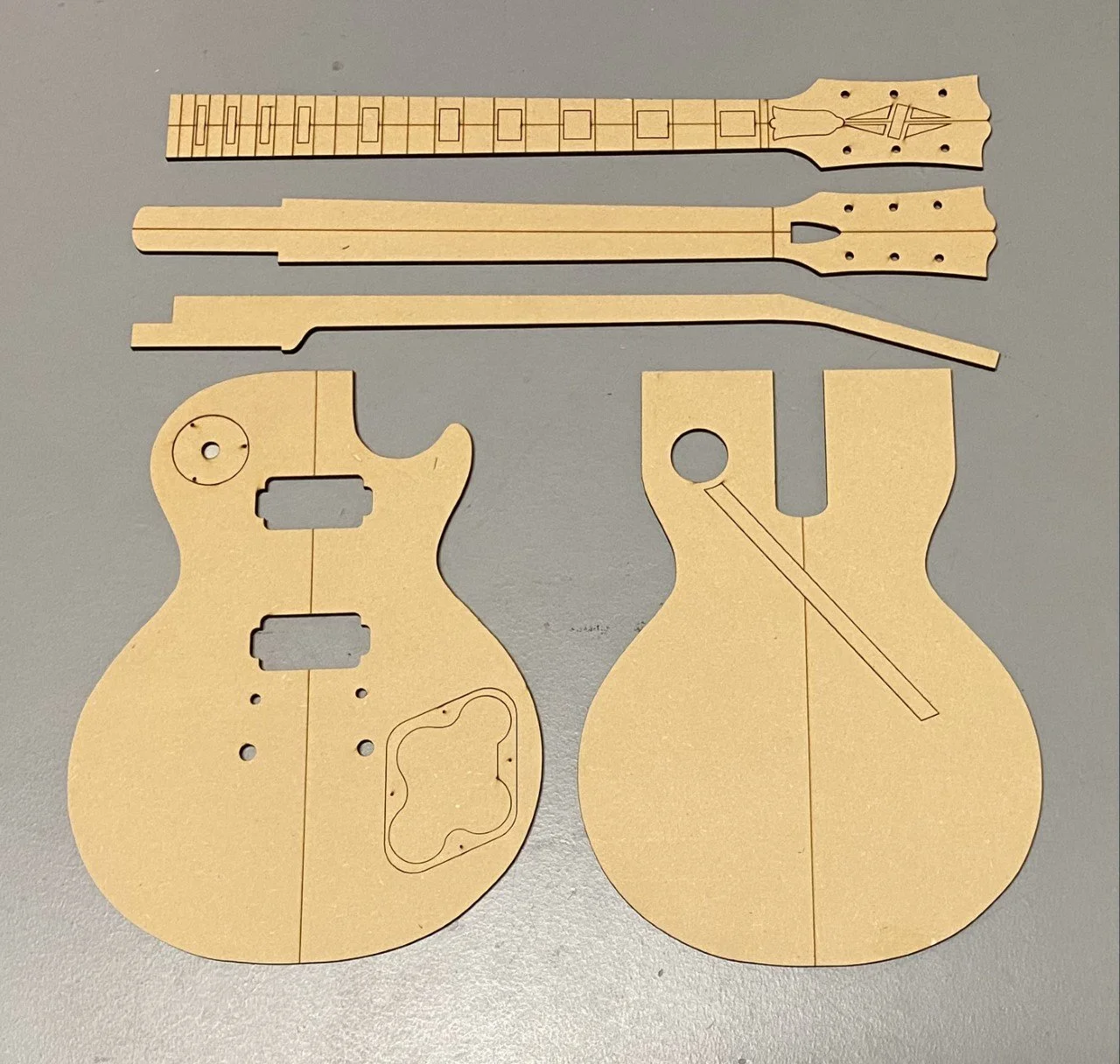 Guitar Templates — Guitar Building Templates
