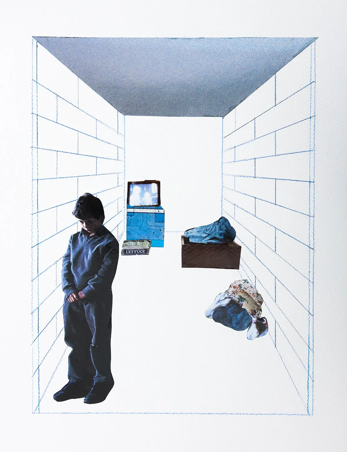 Jail Cell Collages — glynn b. cartledge