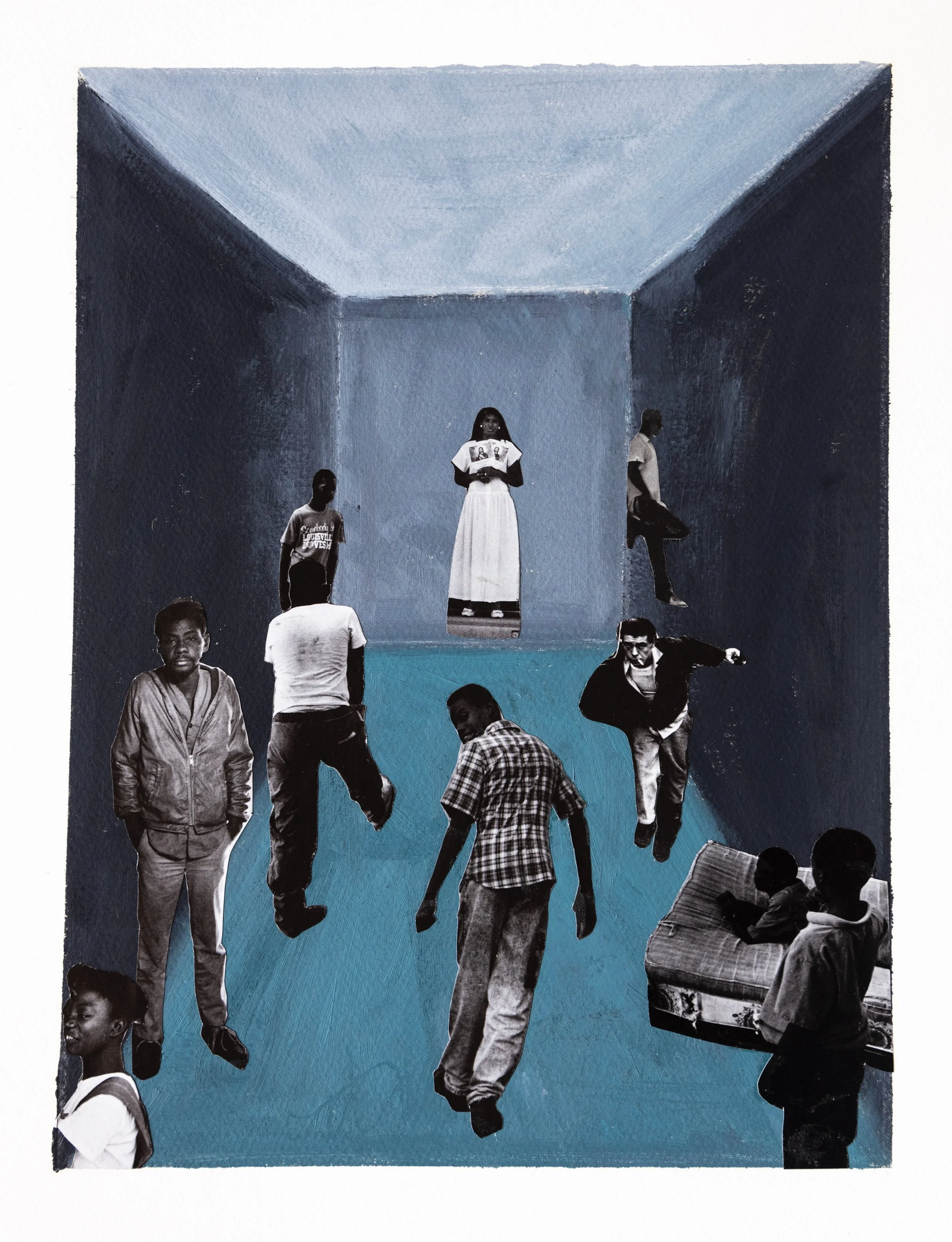 Jail Cell Collages — glynn b. cartledge