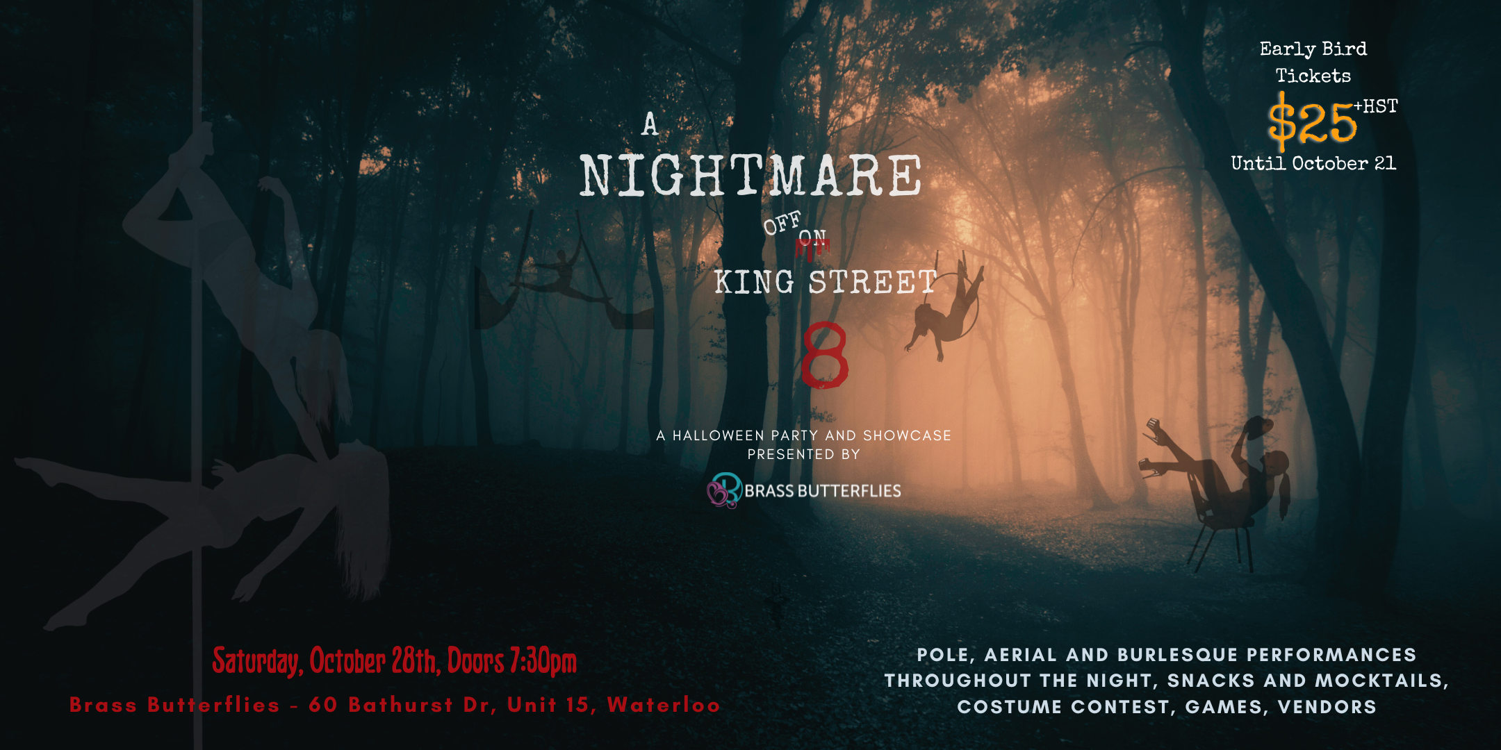 Halloween Party & Showcase: A Nightmare on King Street 8 — Brass ...