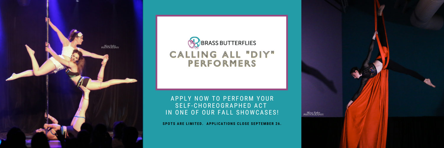 Calling all "DIY" performers! Applications now open! — Brass Butterflies