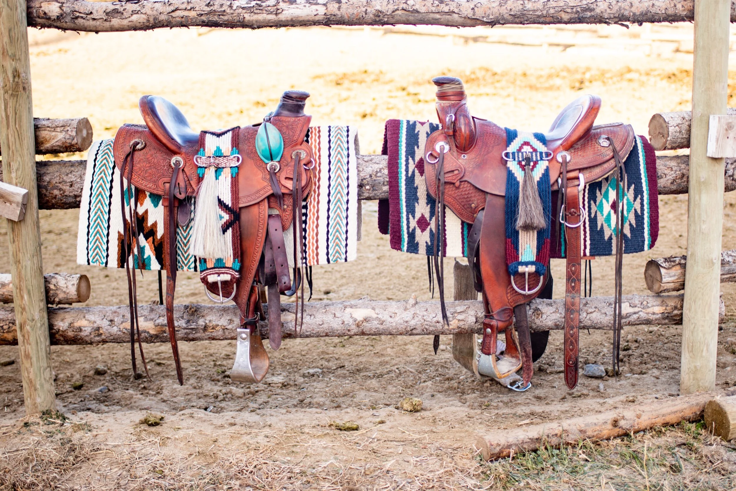 Mohair Cinches — Rising Arrow Cinch Co.