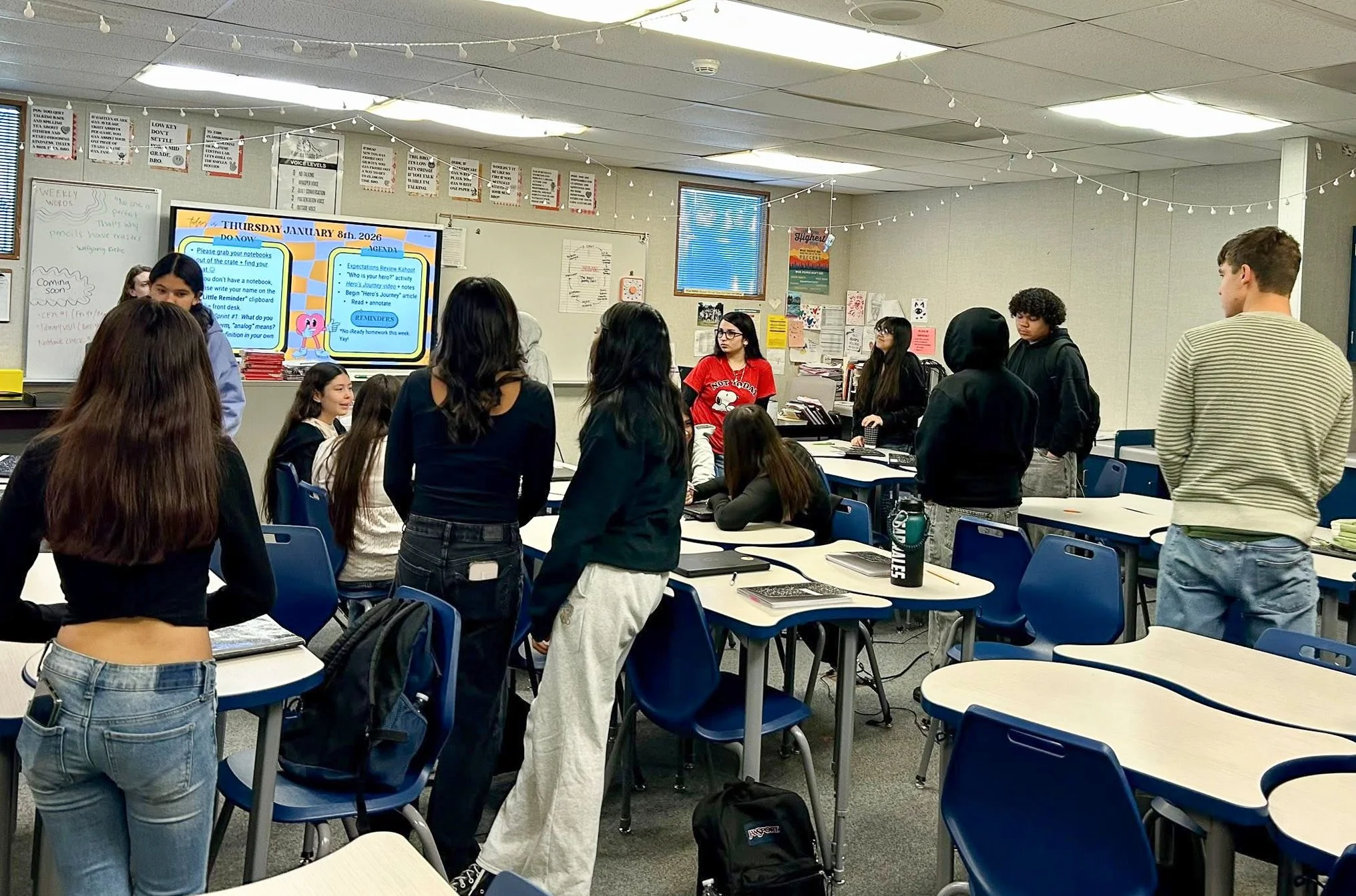 FMS return from winter break — Fillmore Unified School District