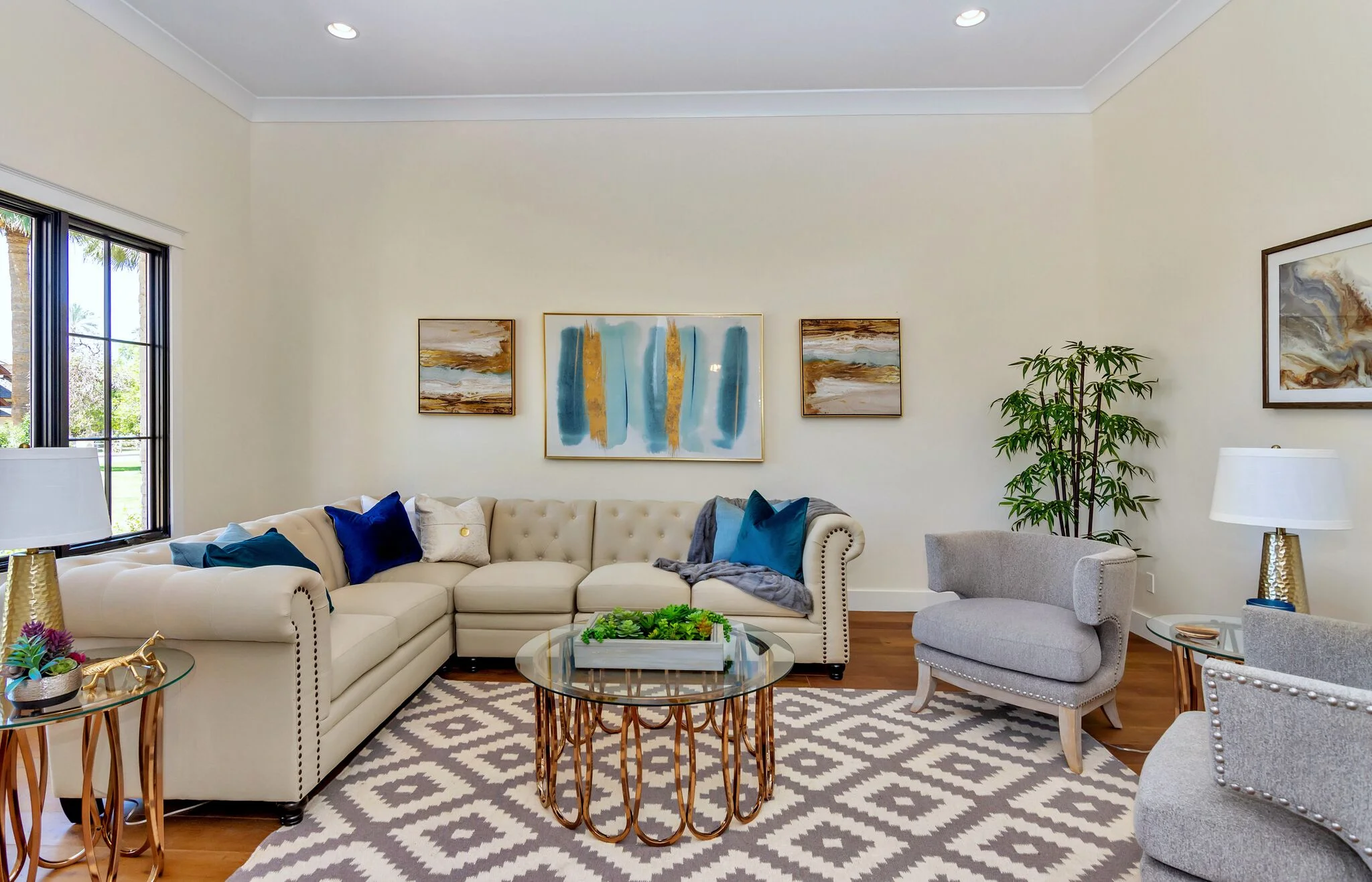 Living Rooms — STAGED TO SELL