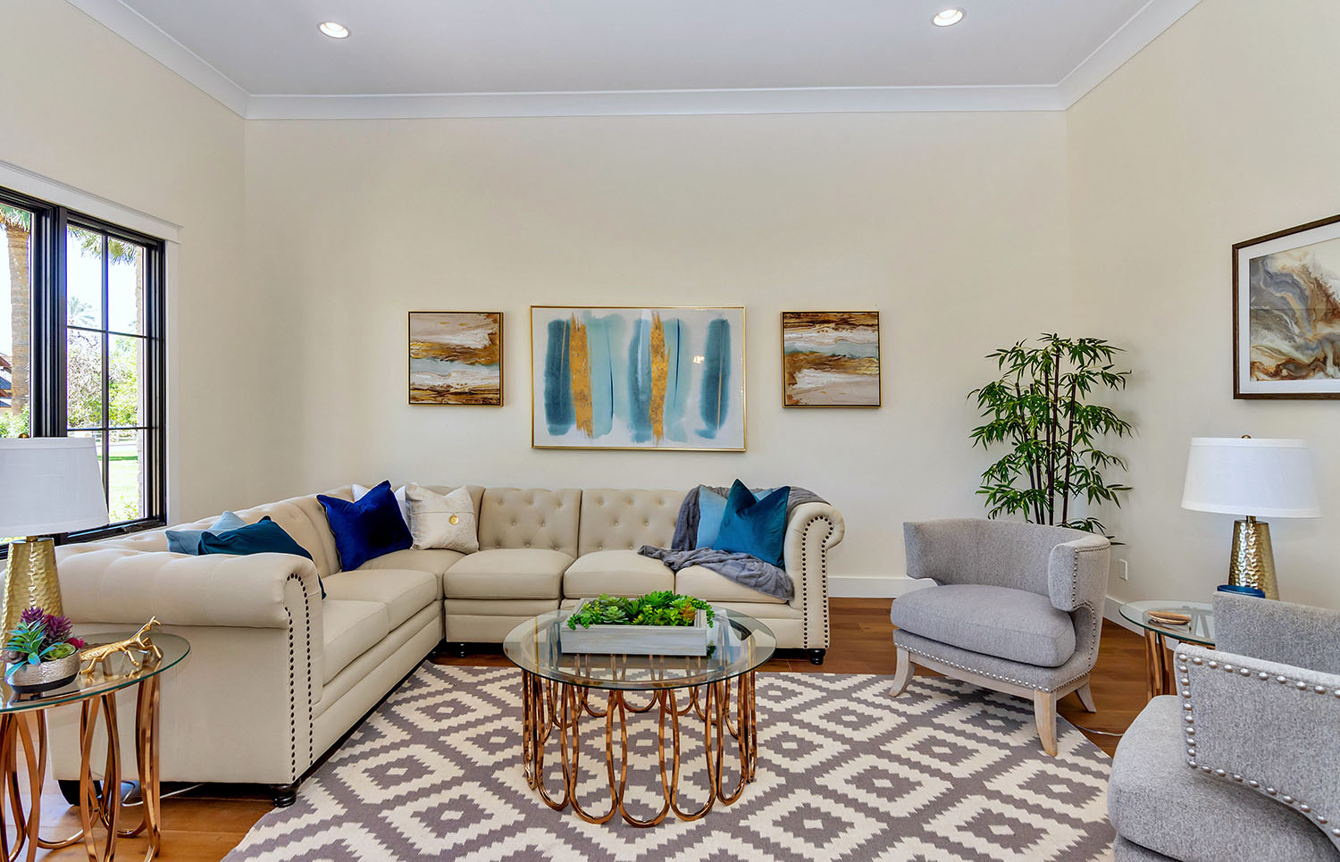 Living Rooms — STAGED TO SELL