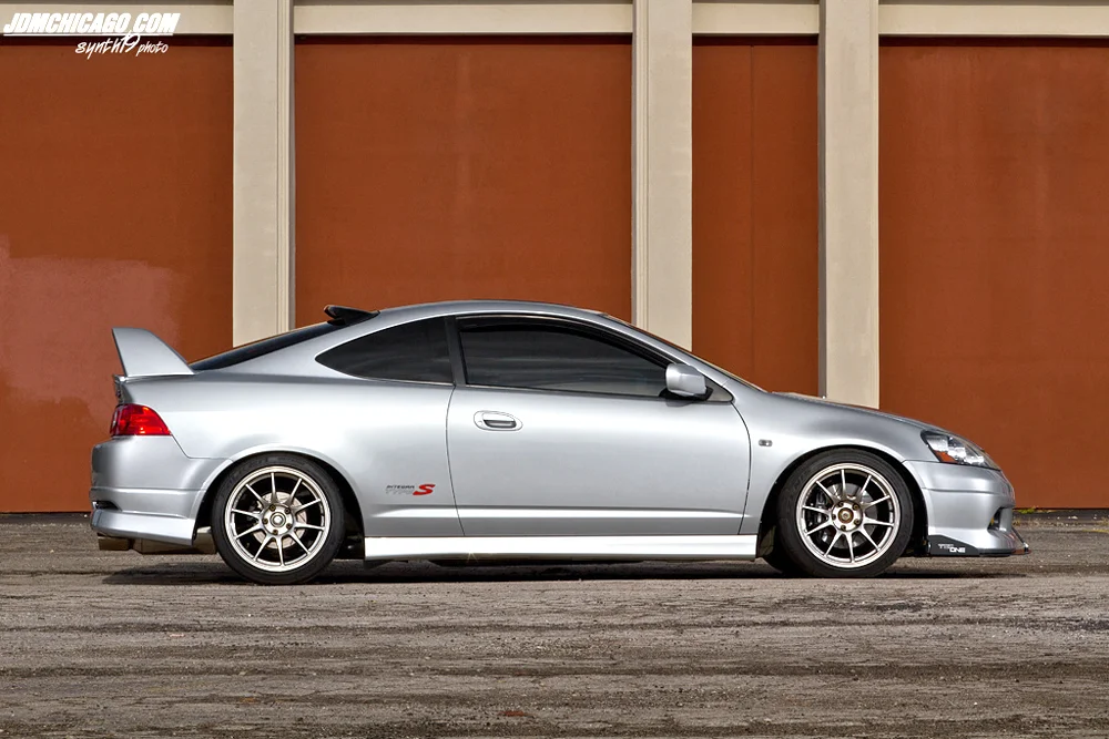 Silver Acura Rsx Type S