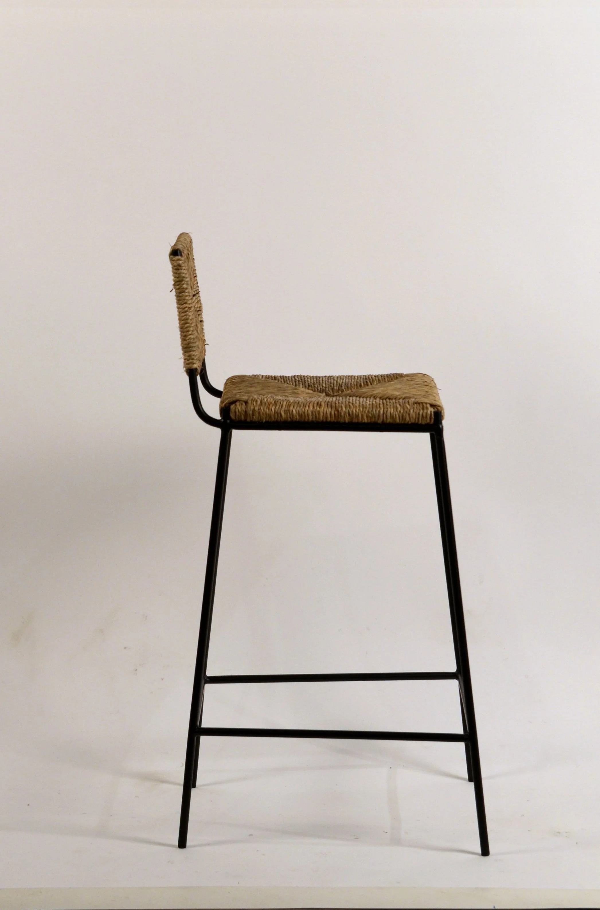 Pair of 'Campagne' Counter Height Stools by Design Frères — Blend Interiors