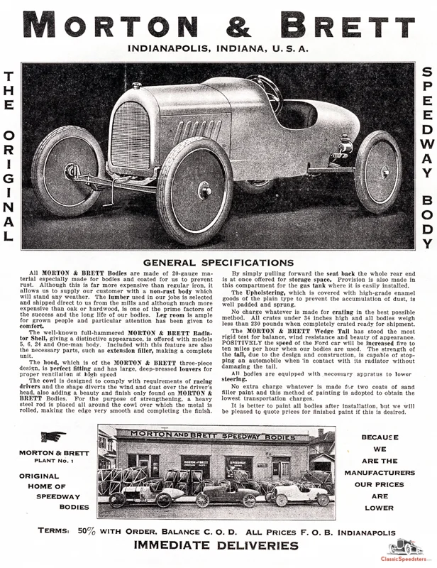 The Sport-Bodied Speedster — Ronald Sieber · Author