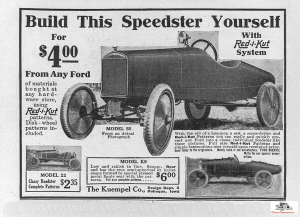 Cutdowns Revisited: Gow Jobs and Homebuilt Speedsters — Ronald Sieber ...