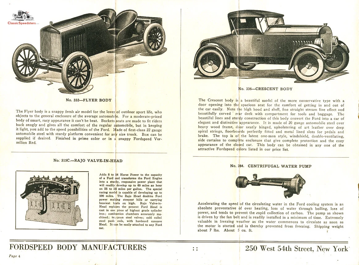 Model T Speedster Body Makers, pt3 — ClassicSpeedsters.com