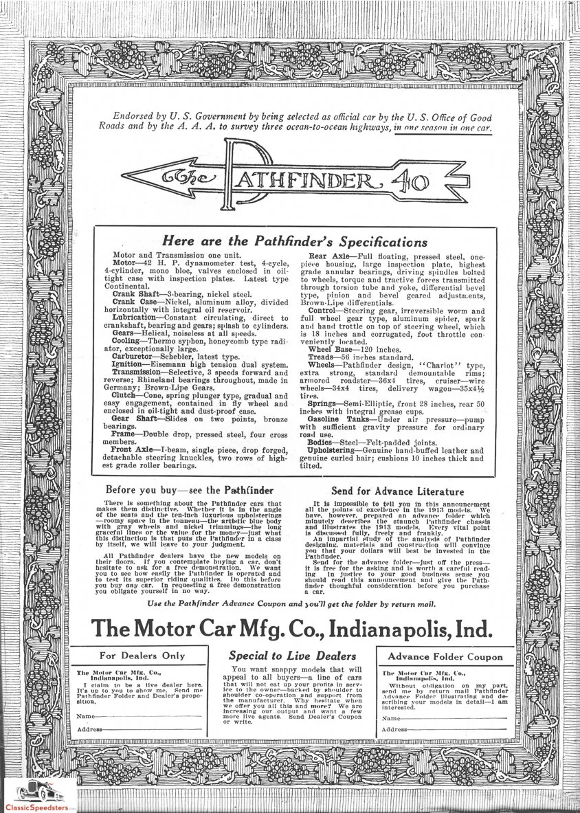 The Pathfinder pt. 2 of 2 — ClassicSpeedsters.com