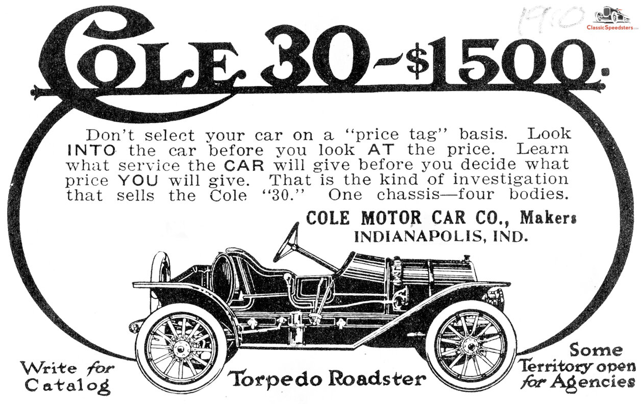 The Cole Speedster — ClassicSpeedsters.com