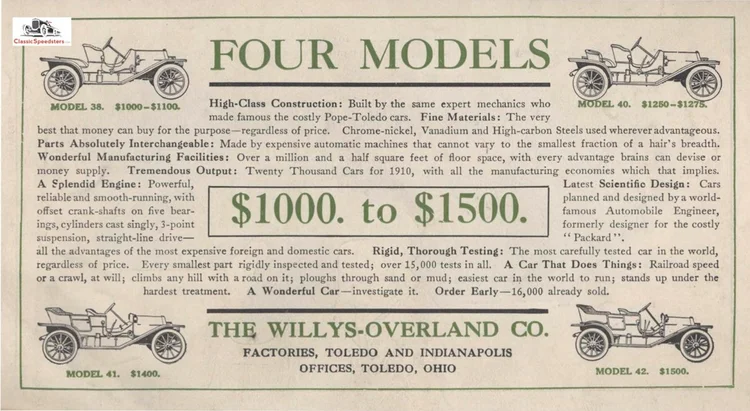 The Overland Speedster — ClassicSpeedsters.com