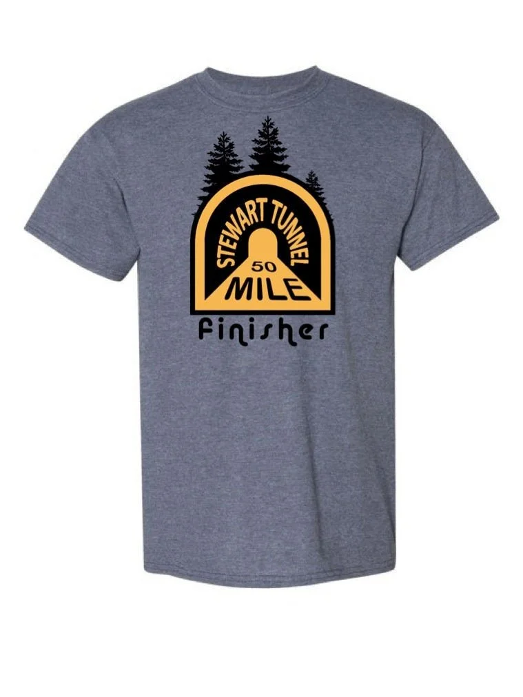 Stewart Tunnel 50 Mile Finisher Tee - Mens — ten junk miles
