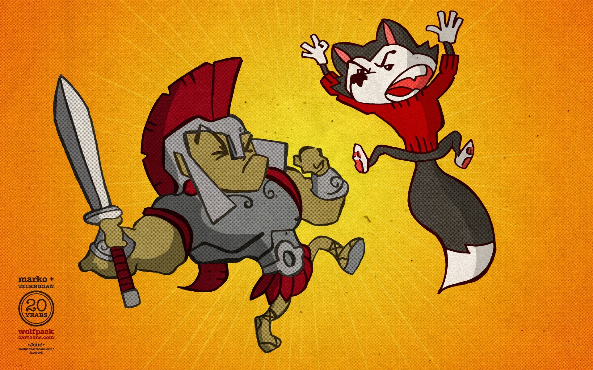 2015 — Wolfpack Cartoons