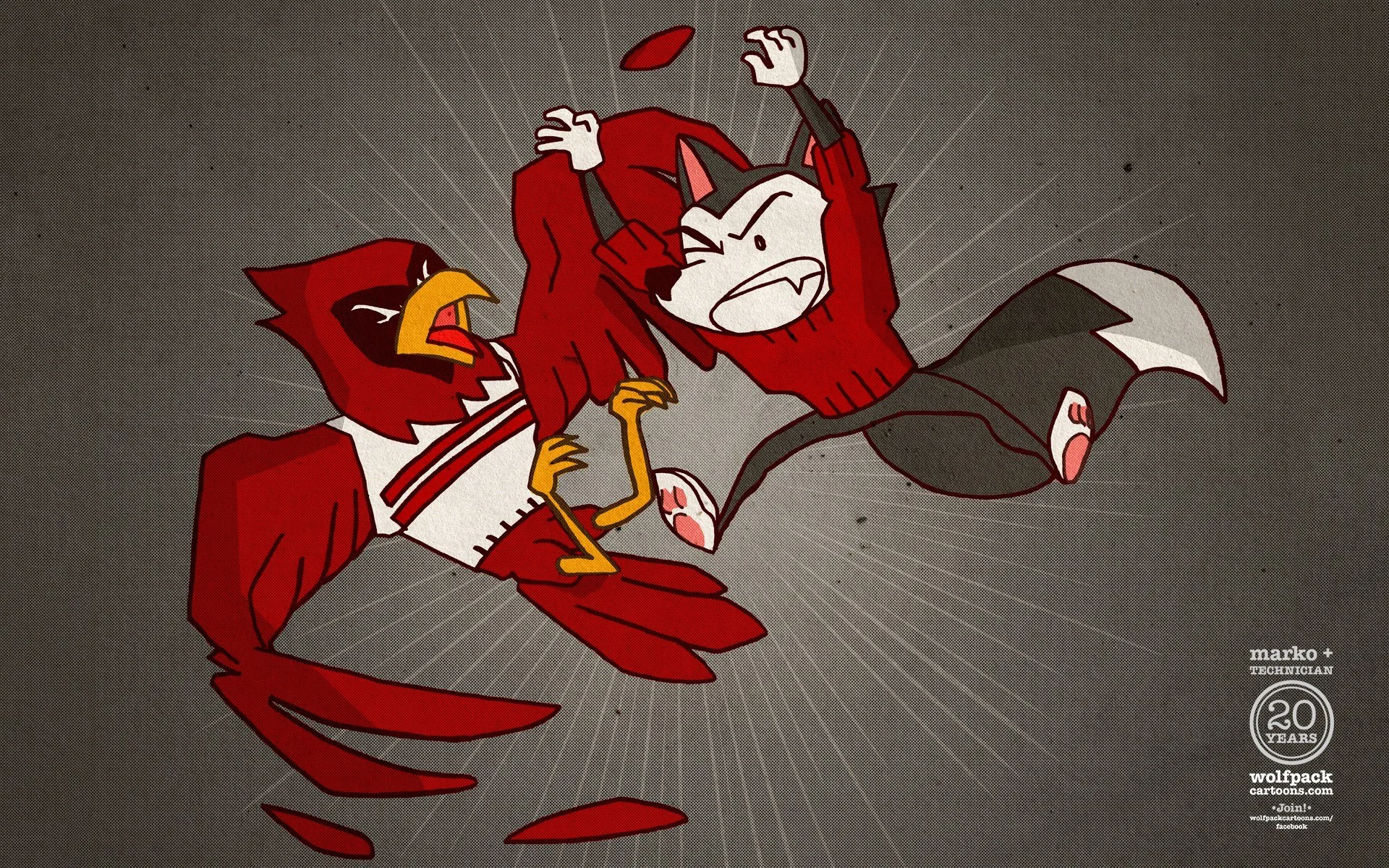 2015 — Wolfpack Cartoons