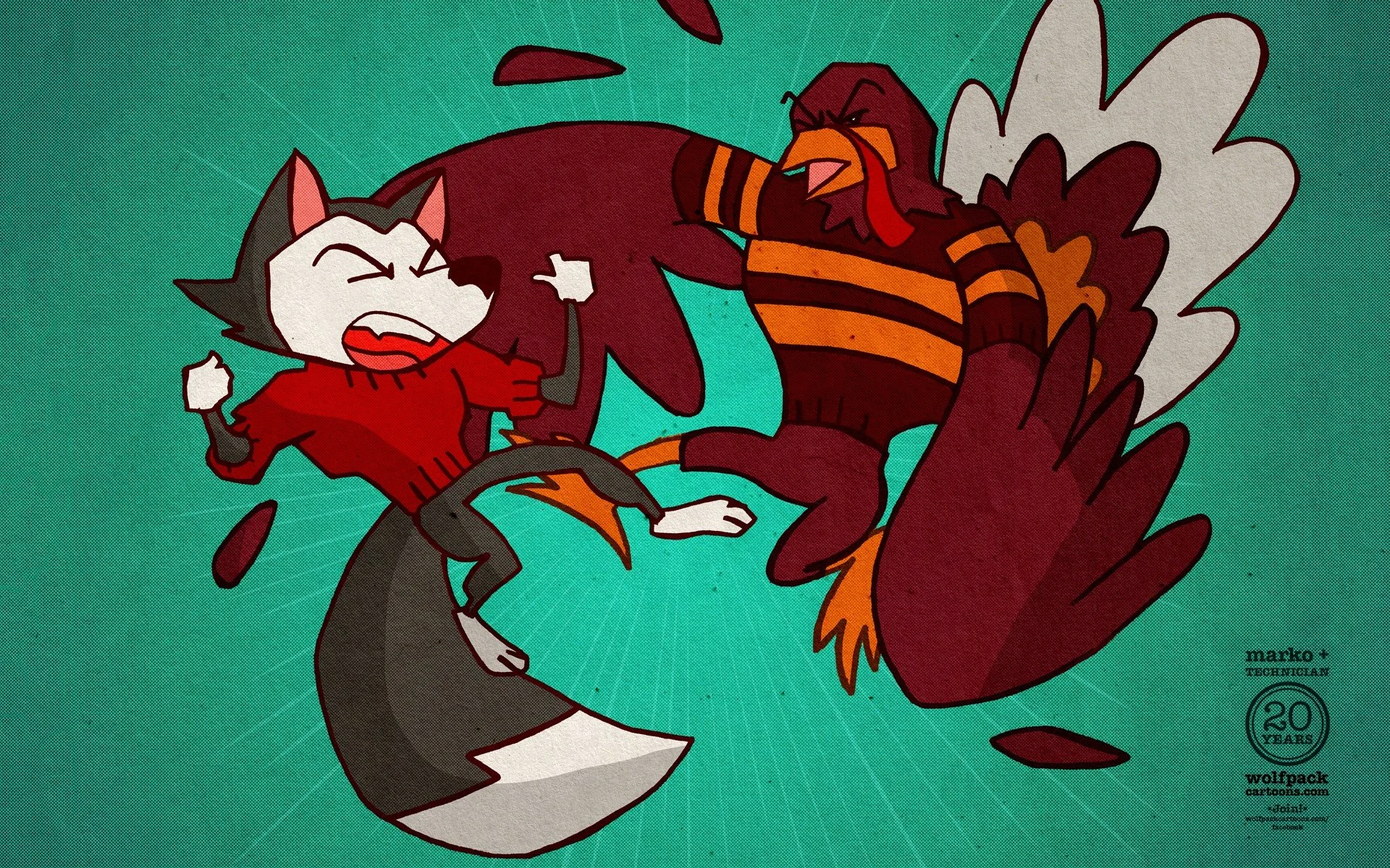 2015 — Wolfpack Cartoons