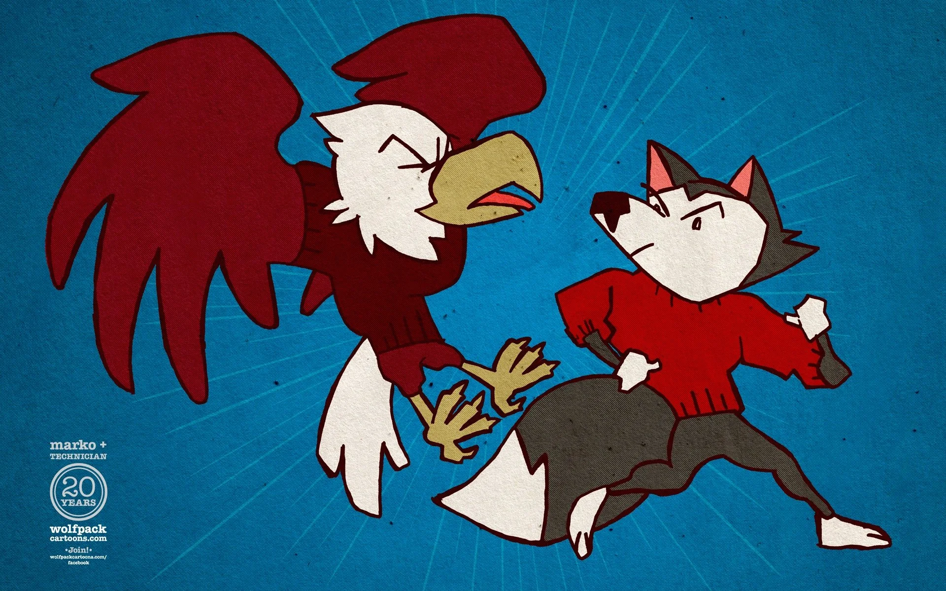 2015 — Wolfpack Cartoons