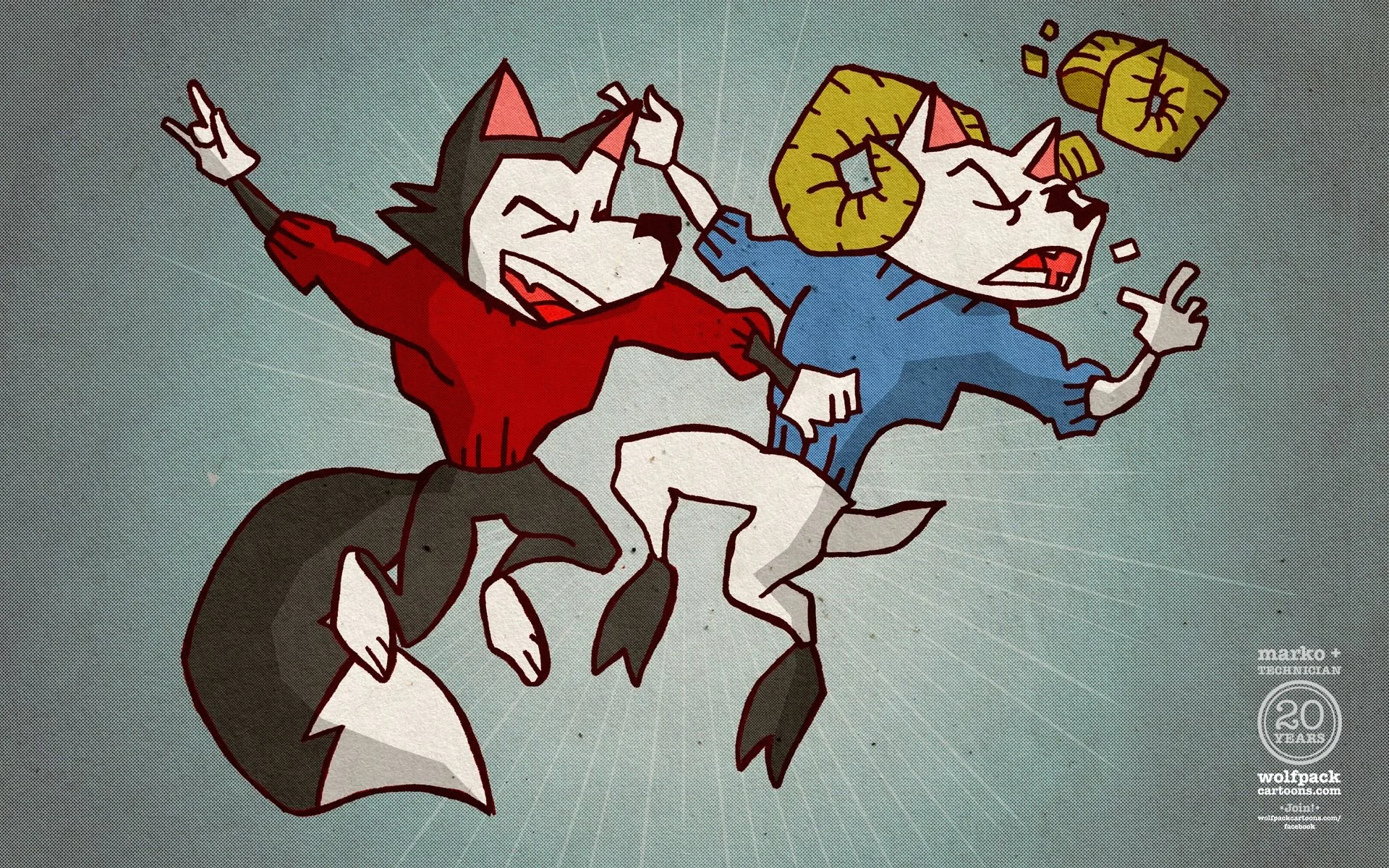 2015 — Wolfpack Cartoons