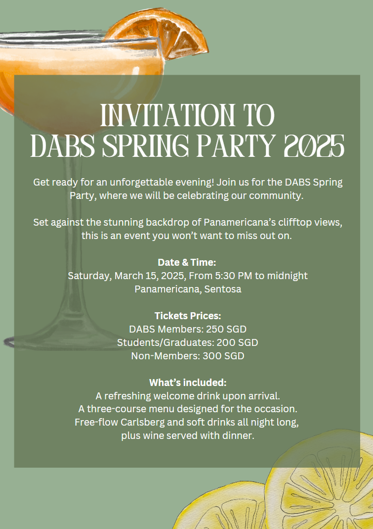 DABS spring party 2025 set for a festive night in Singapore - Scandasia