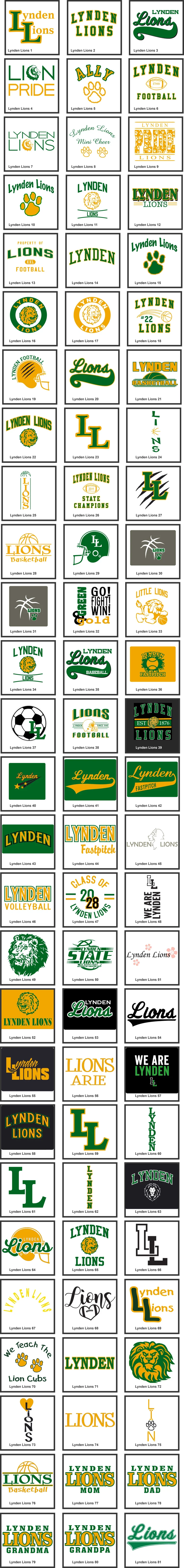 Lynden Lions — Hats Off