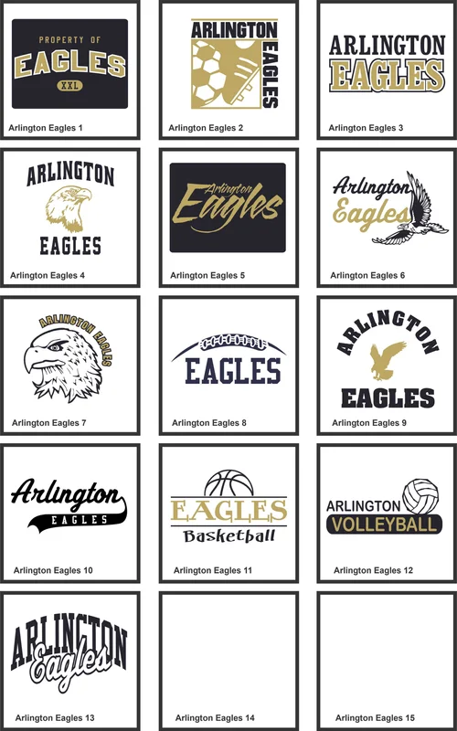 Arlington Eagles — Hats Off
