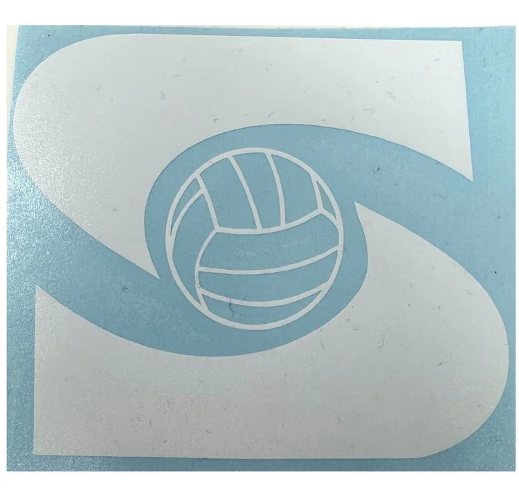 Stanwood Volleyball Window Sign Vinyl — Hats Off