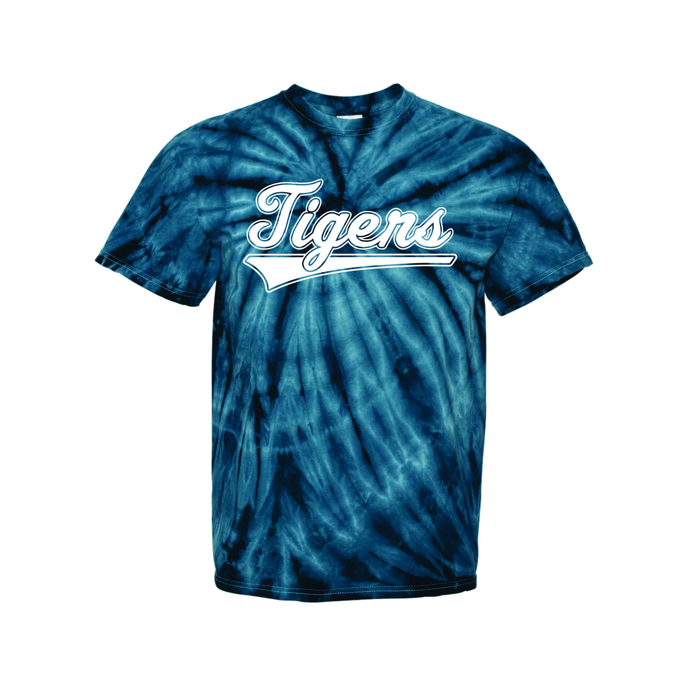 NEW Burlington-Edison Tigers Cyclone Pinwheel Short Sleeve T-Shirt ...