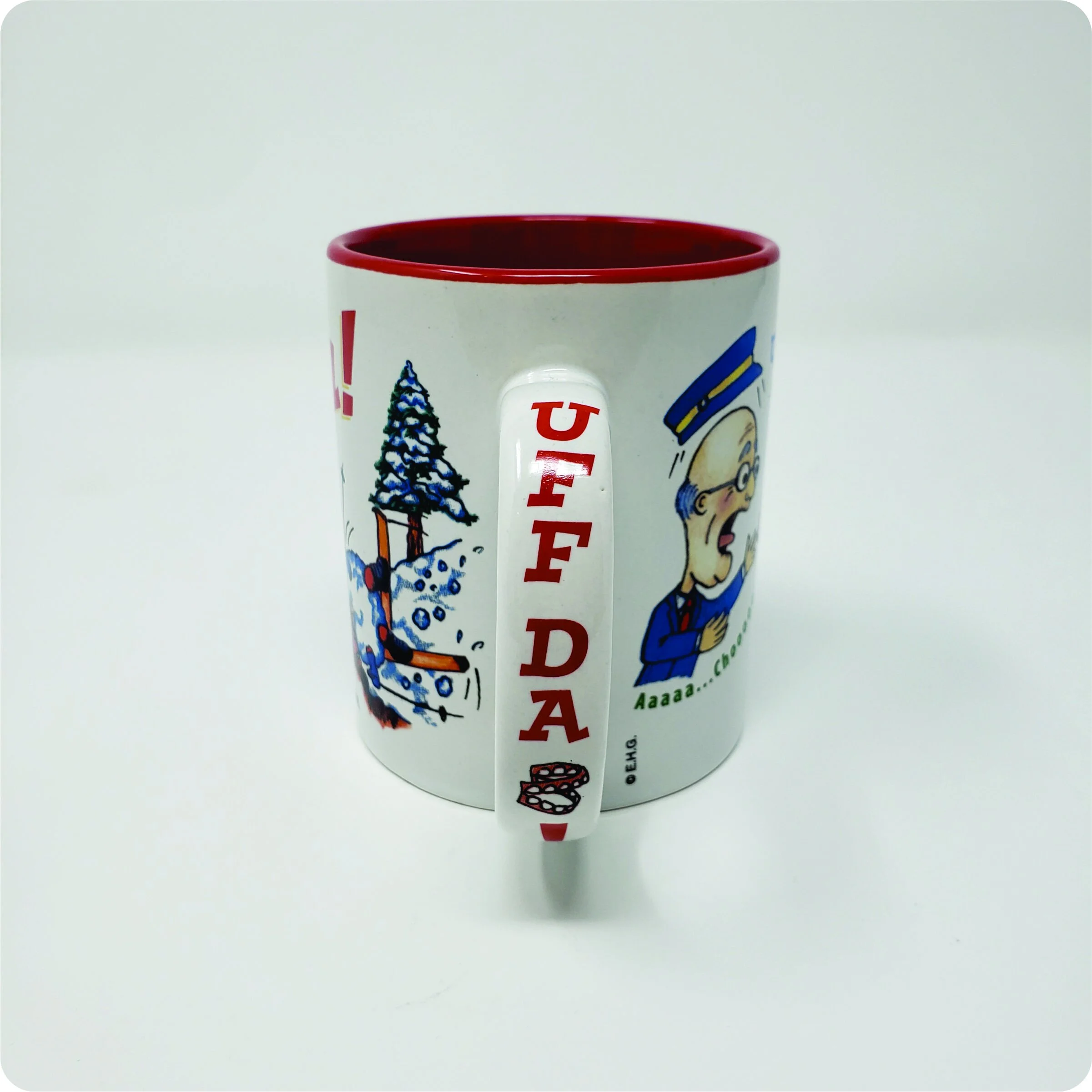 Uff Da! Deluxe Coffee Mug — Hats Off