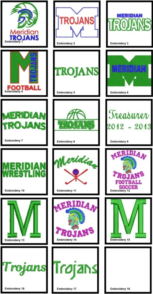 Meridian Trojans — Hats Off