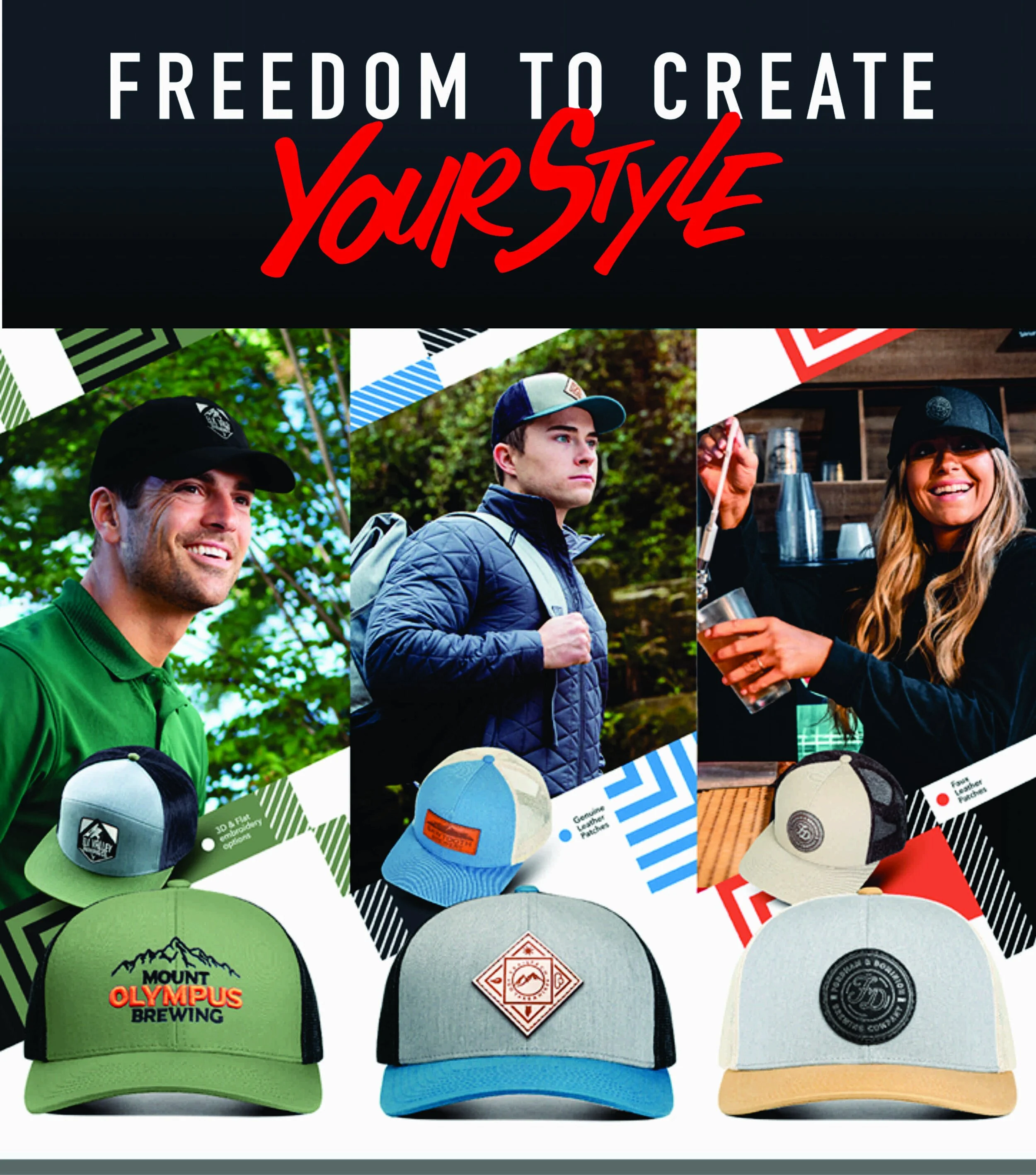 DESIGN YOUR OWN APPAREL, TEAM UNIFORMS, HATS — Hats Off