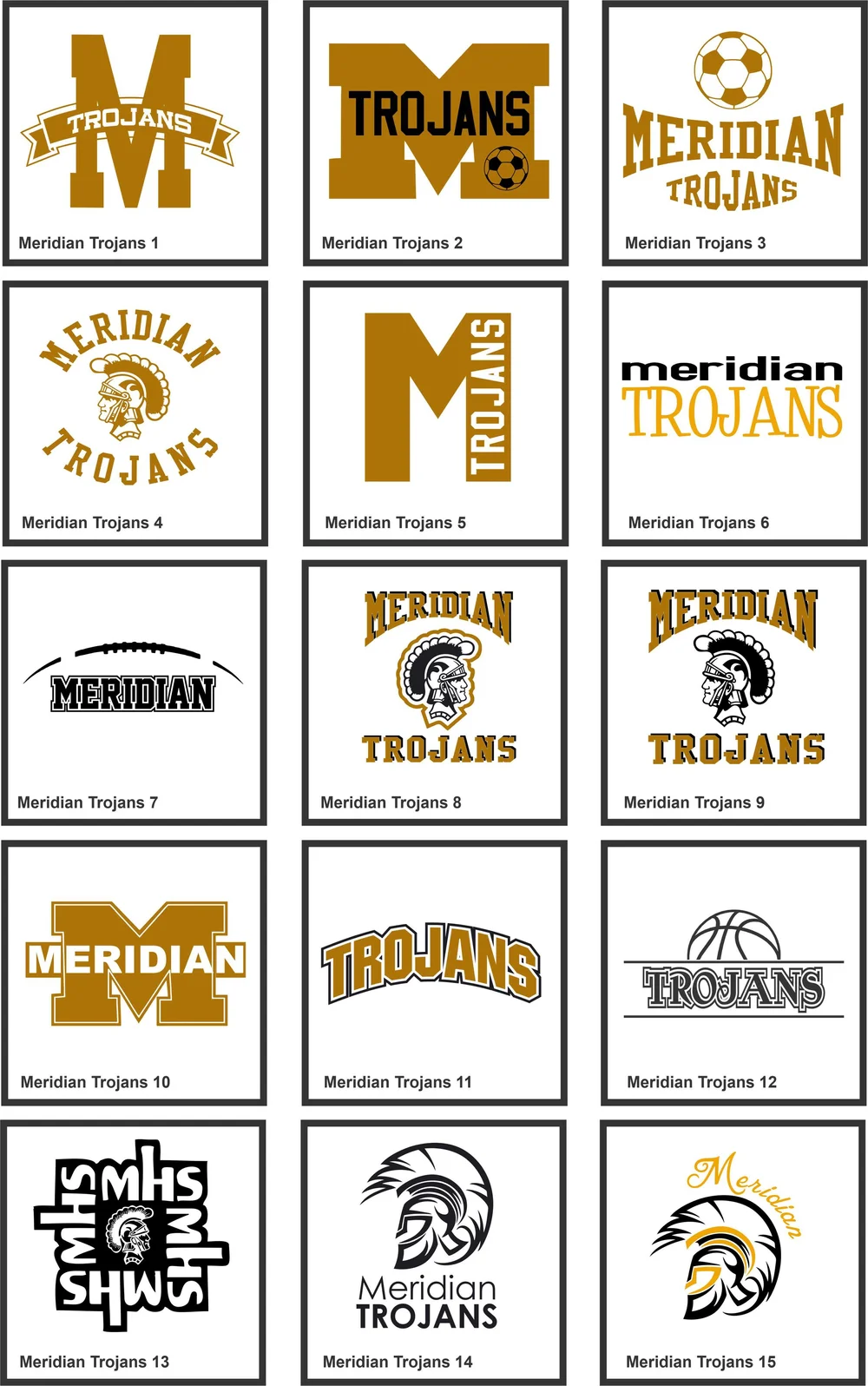 Meridian Trojans — Hats Off